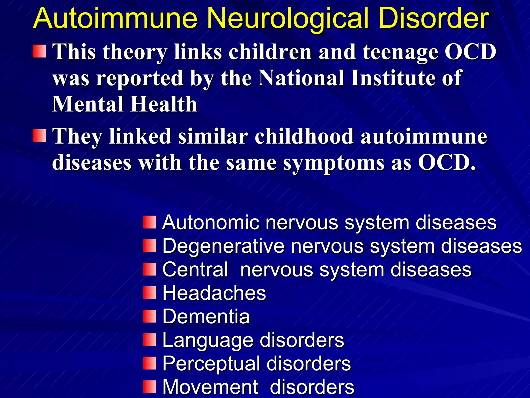 Obsessive Compulsive Disorder | PPT