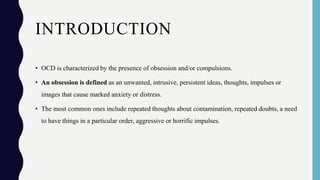 Obsessive compulsive disorder | PPT