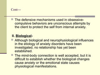 obsessive compulsive disorder and management .ppt