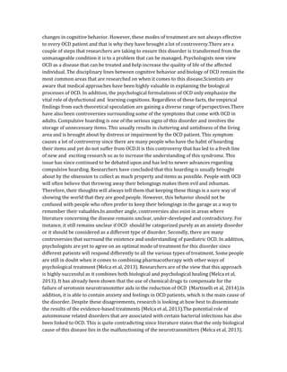 Obsessive Compulsive Disorder in Adults essay example.docx