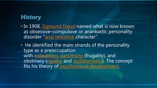 Obsessive compulsive personality disorder | PPTX