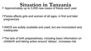 OBS Fistula obstetrics and gynecology ppt | PPTX
