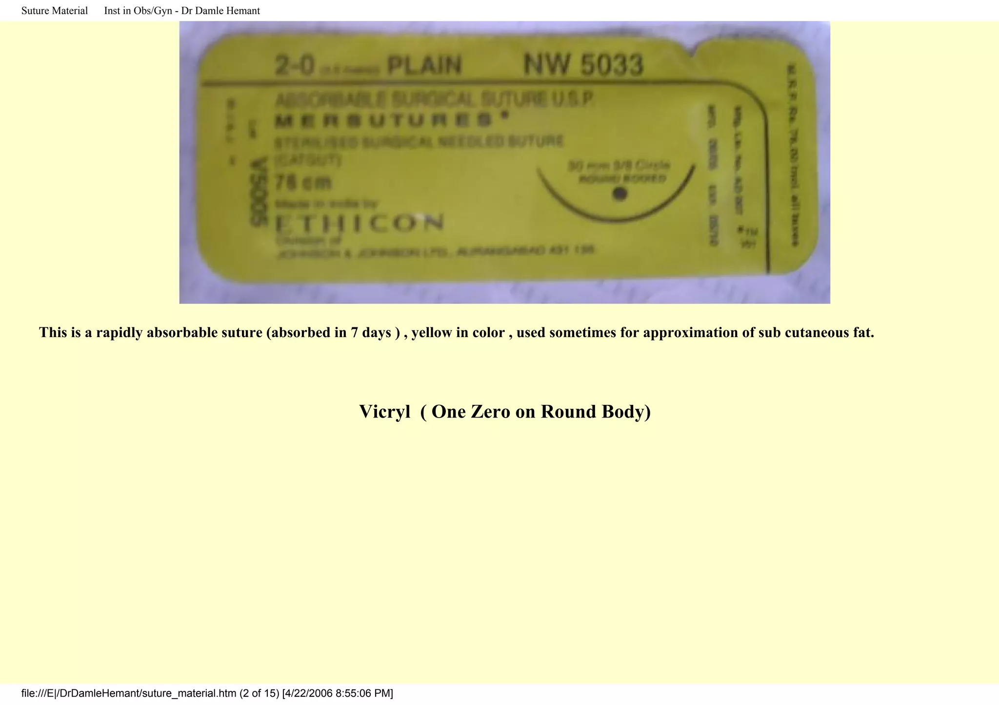 Instruments used in OBG Nursing | PDF