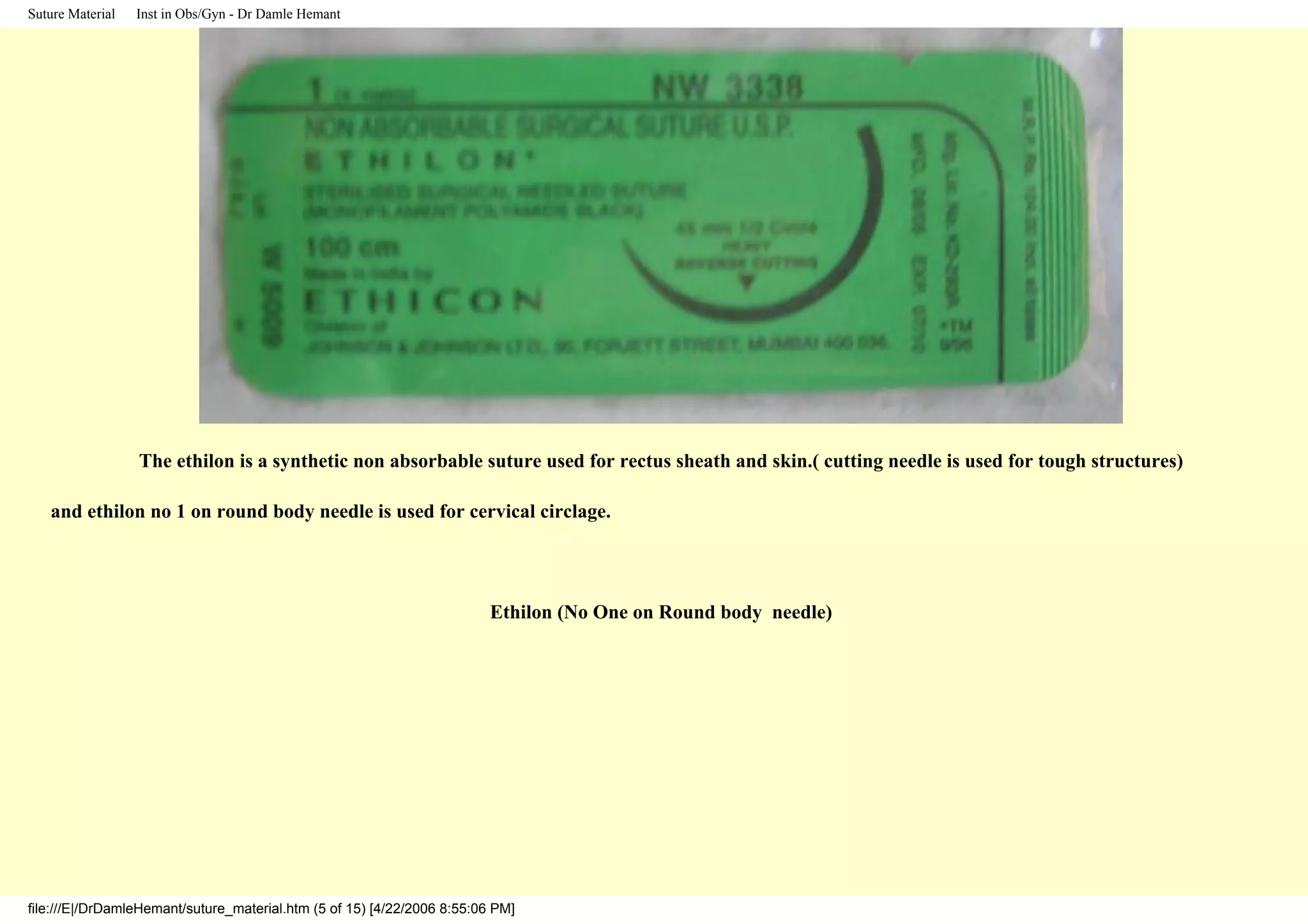 Instruments used in OBG Nursing | PDF