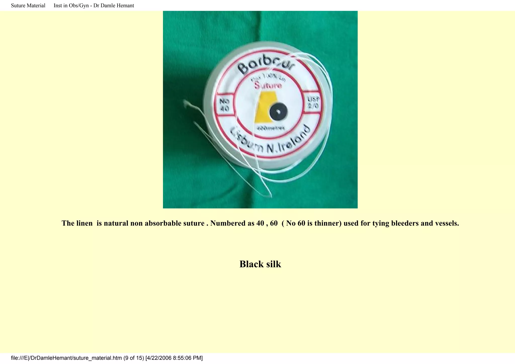 Instruments used in OBG Nursing | PDF