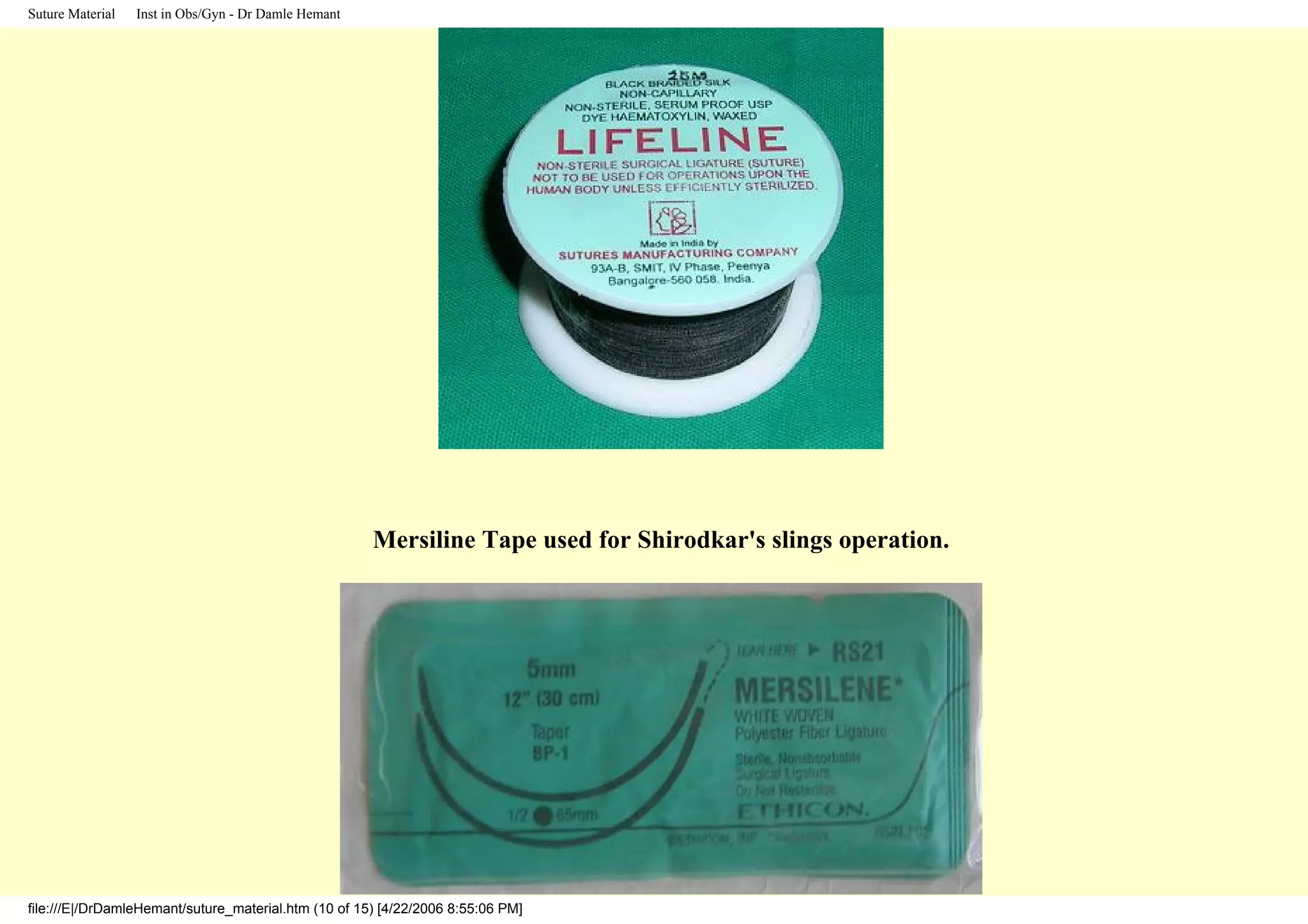 Instruments used in OBG Nursing | PDF