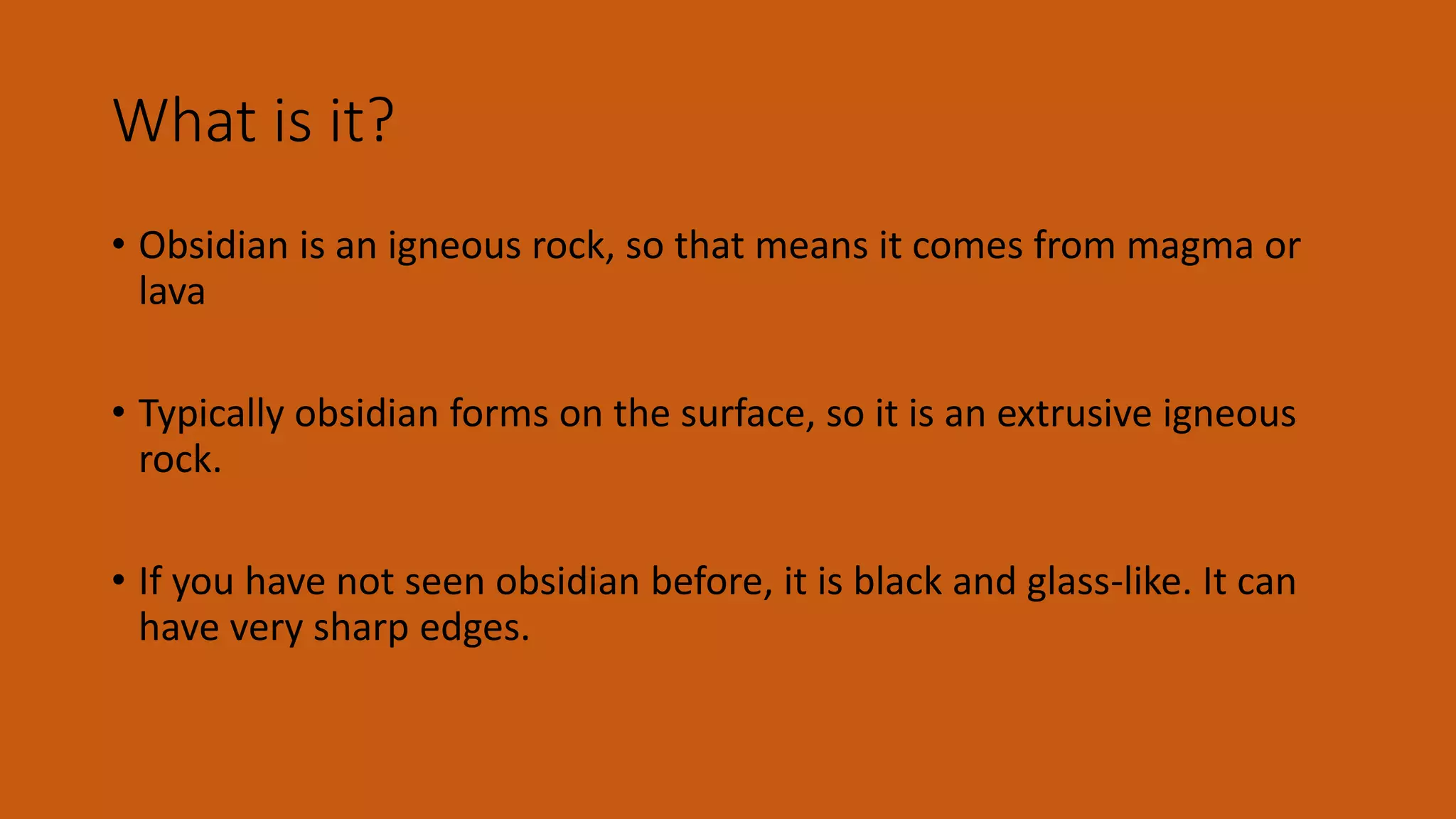 Obsidian | PPTX