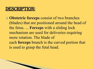 Gynecological and obstetrics Instruments | PDF