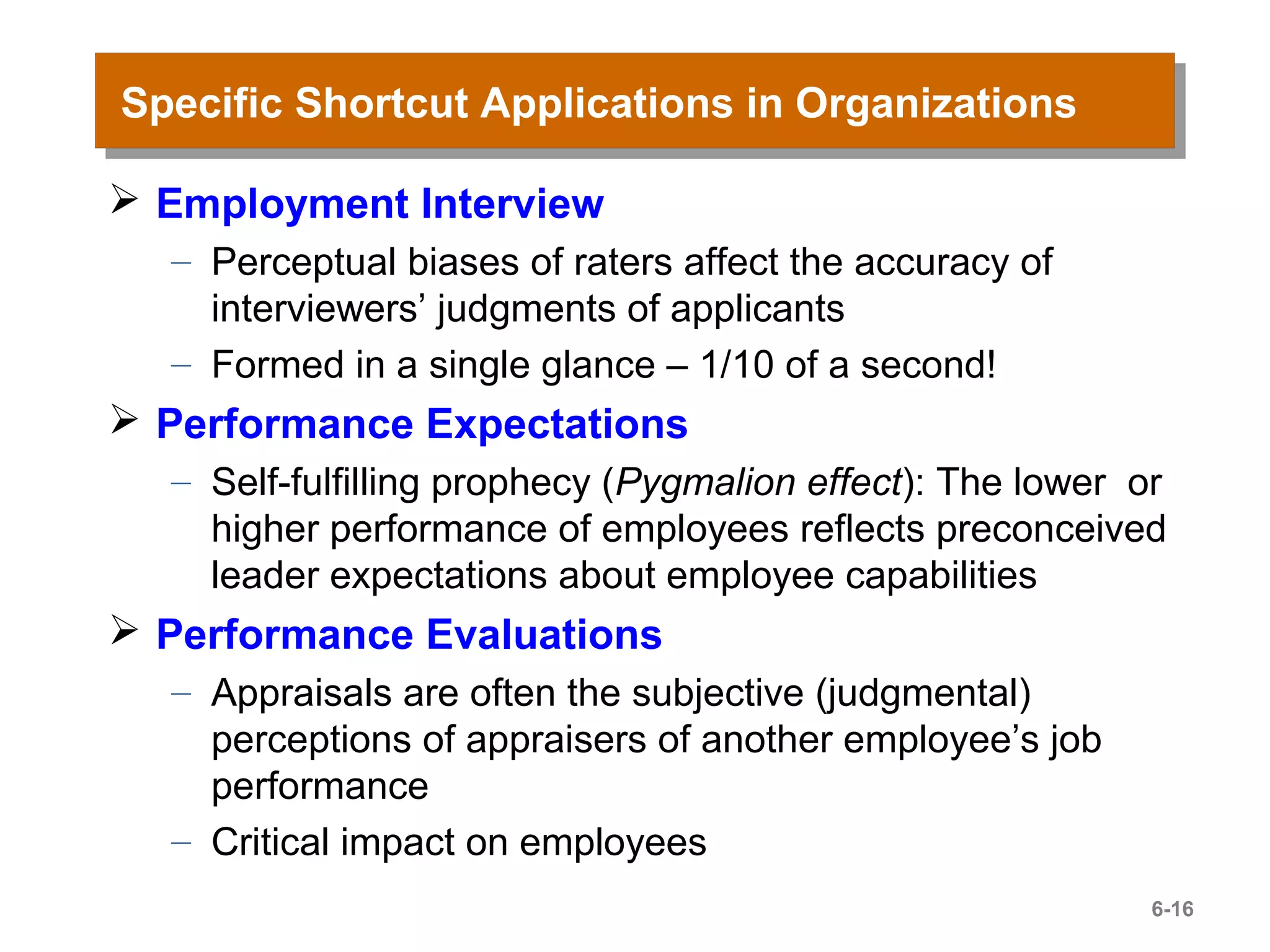 Organizational Behaviour Stephen Robbins 14Ed. Chapter 6 | PDF