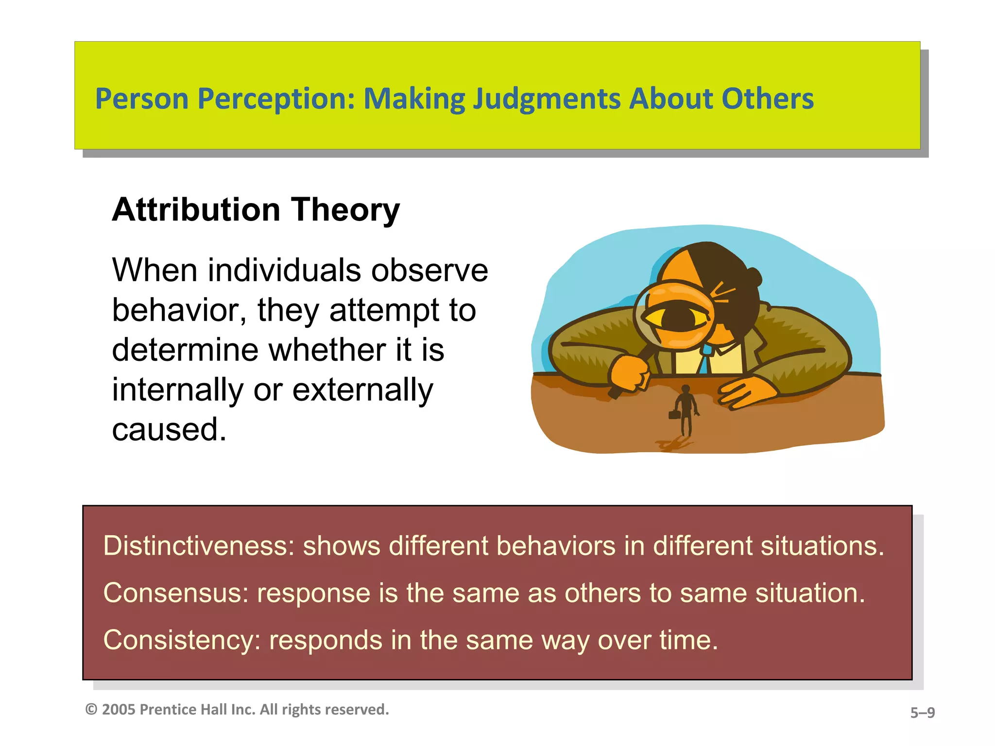 Organizational Behaviour Stephen Robbins 14Ed. Chapter 6 | PDF