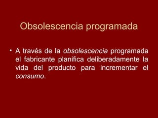 Obsolescencia | PPT