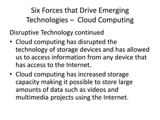 Obsolete and emerging technologies presentation | PPT
