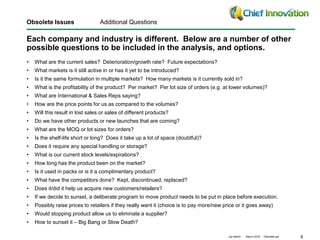 Obsolete / Obsolescence for Parts & Materials | PPT