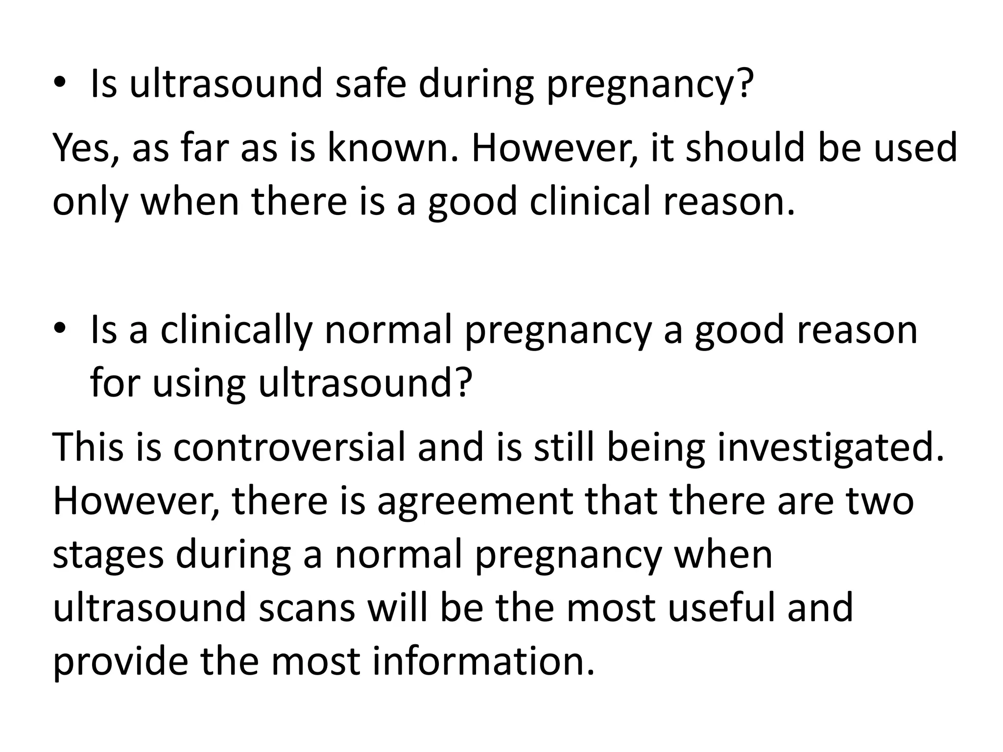 Obstetric and Gynecology Ultrasound Topic | PPT