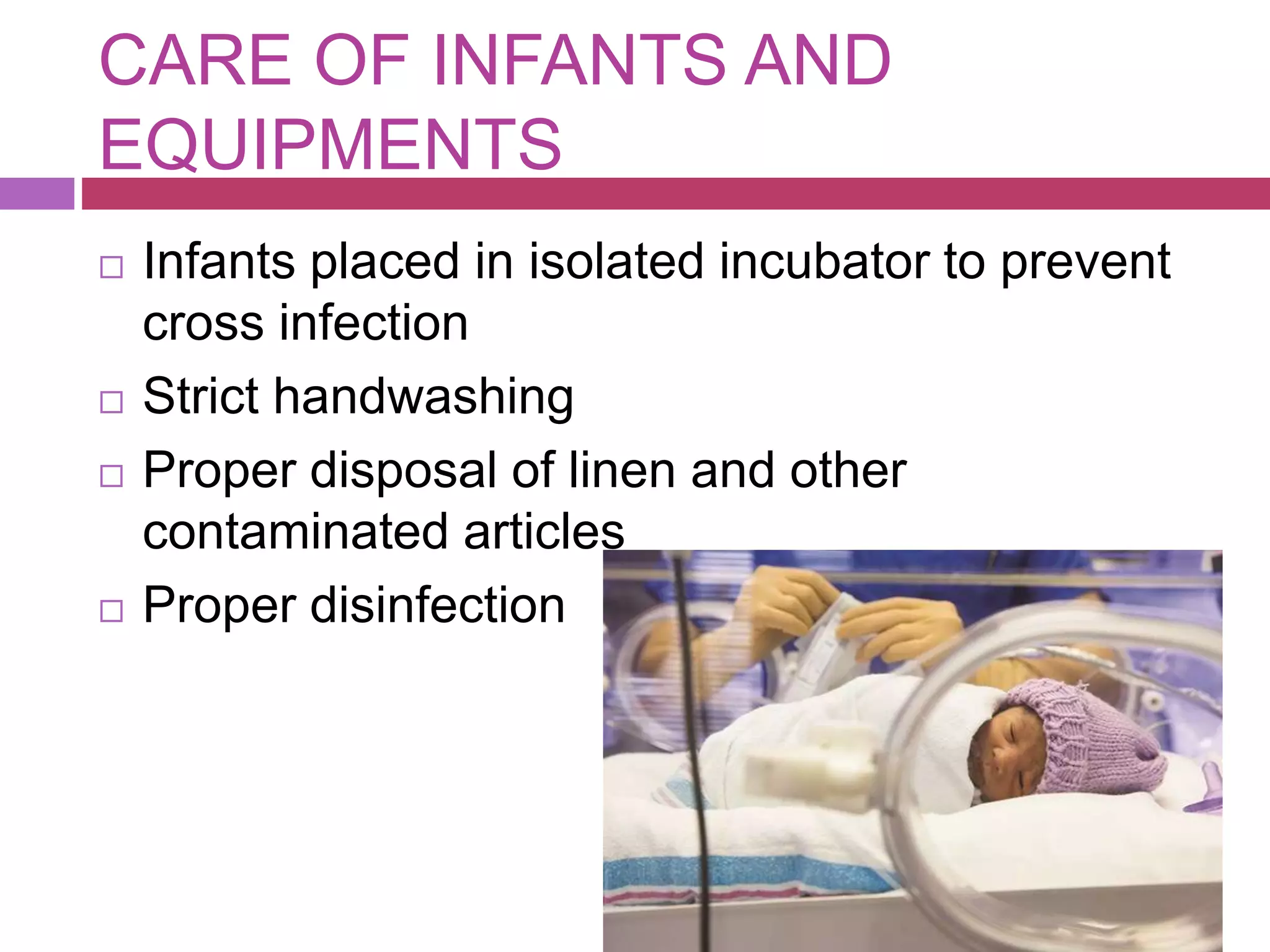 Infection control in NICU. pptx | PPTX