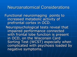 Obssessive Compulsive Disorders | PPS