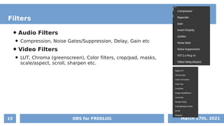 FREDLUG - Open Broadcast Studio - OBS | PPT