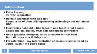 FREDLUG - Open Broadcast Studio - OBS | PPT