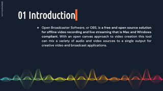 OBS STUDIO PRESENTATION.pptx | Home Entertainment Systems | Consumer ...