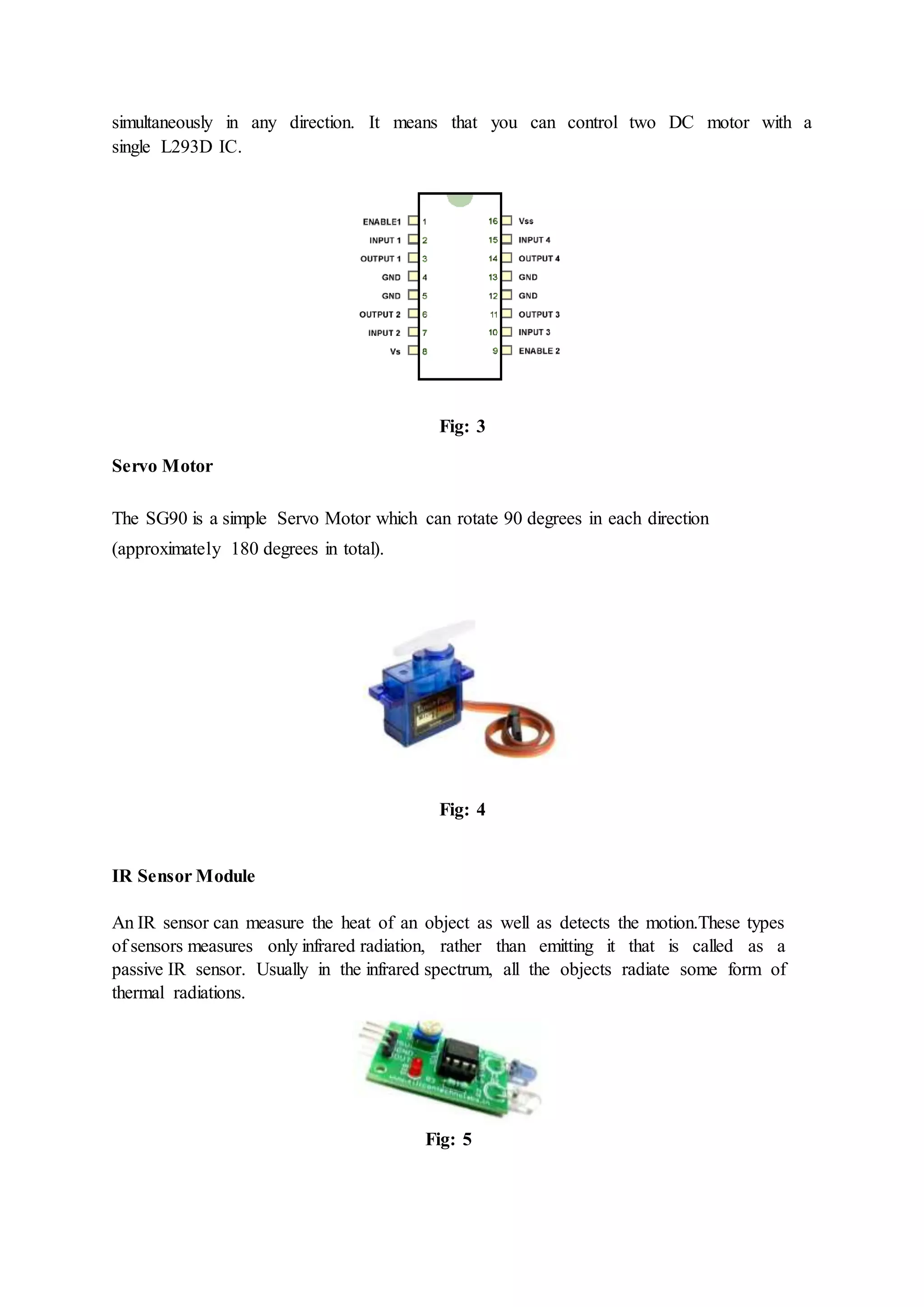 Obstacle Avoiding robot | PDF