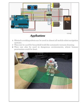 Obstacle and edge detector report. | PDF