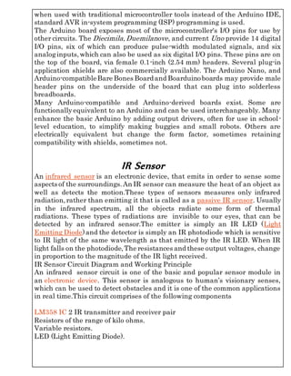 Obstacle and edge detector report. | PDF