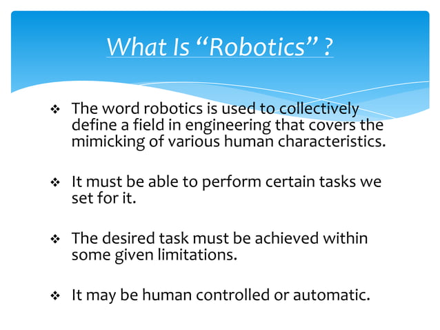 Obstacle Avoidance Robot Pptx