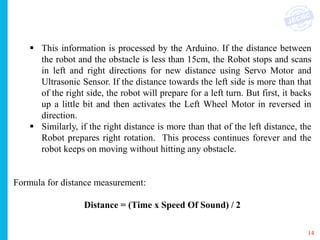 Obstacle Avoidance Robot | PDF