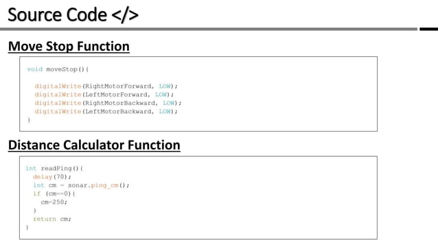Obstacle Avoidance Robot (Powered by Arduino) | PPTX | Robotics ...