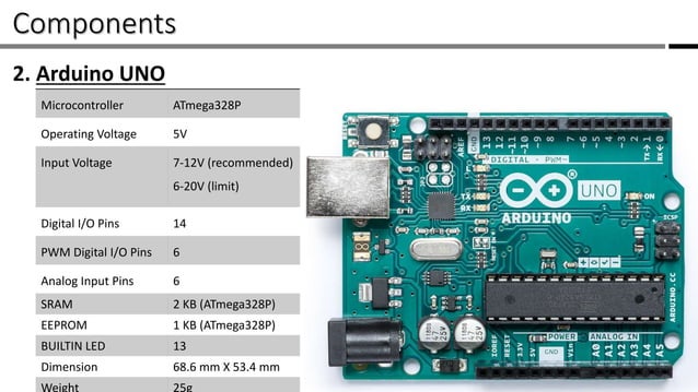 Obstacle Avoidance Robot Powered By Arduino Pptx Robotics
