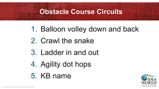Obstacle Courses for Boot Camps and Beyond Idea 2019 | PPTX | Track and ...