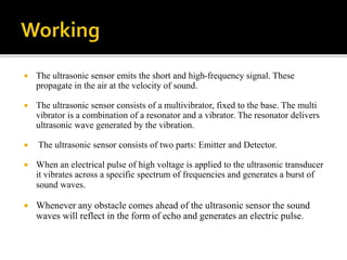 OBSTACLE DETECTOR.pptx | Robotics | Technology & Computing