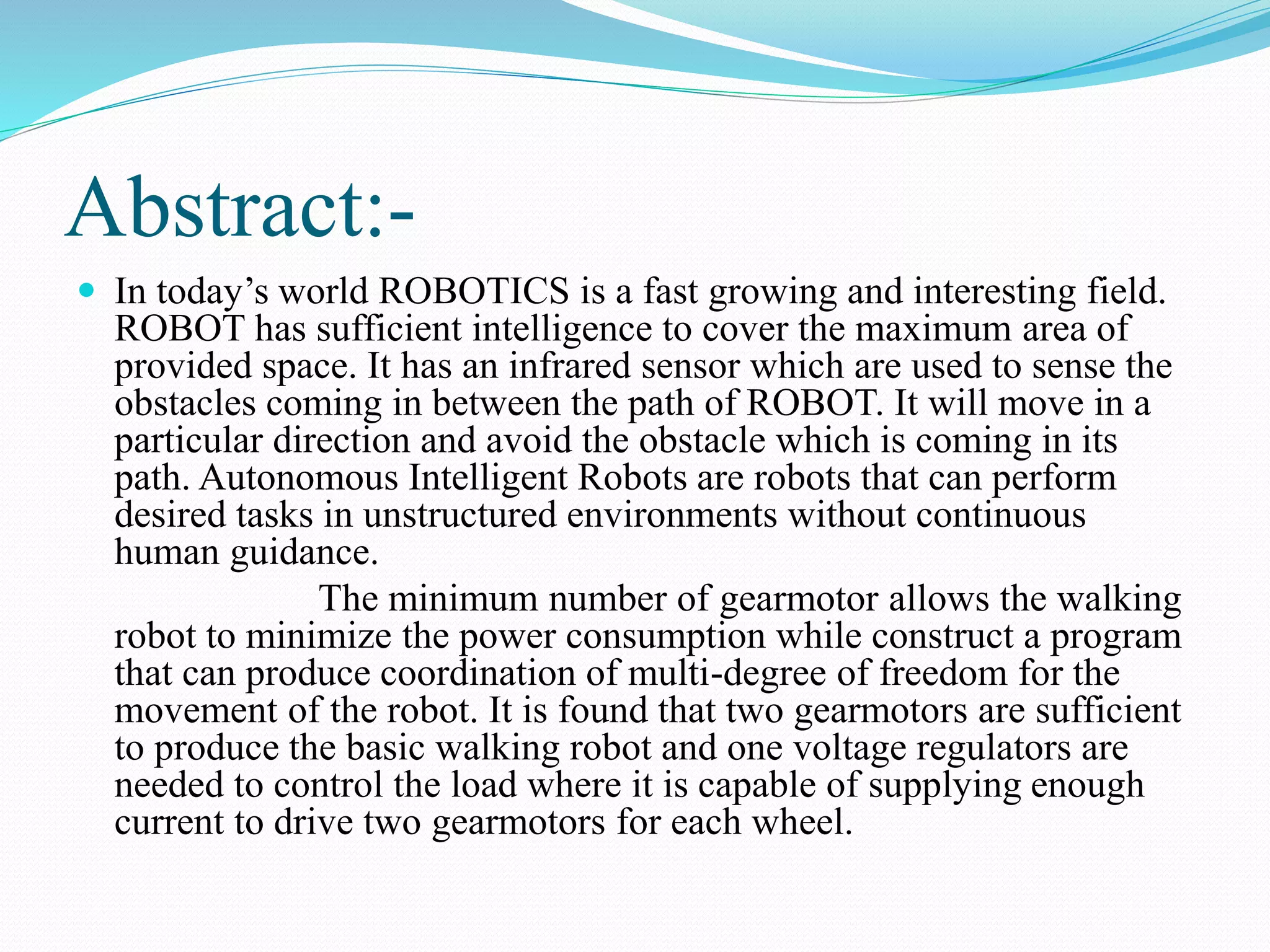 Obstacle observing | PPTX