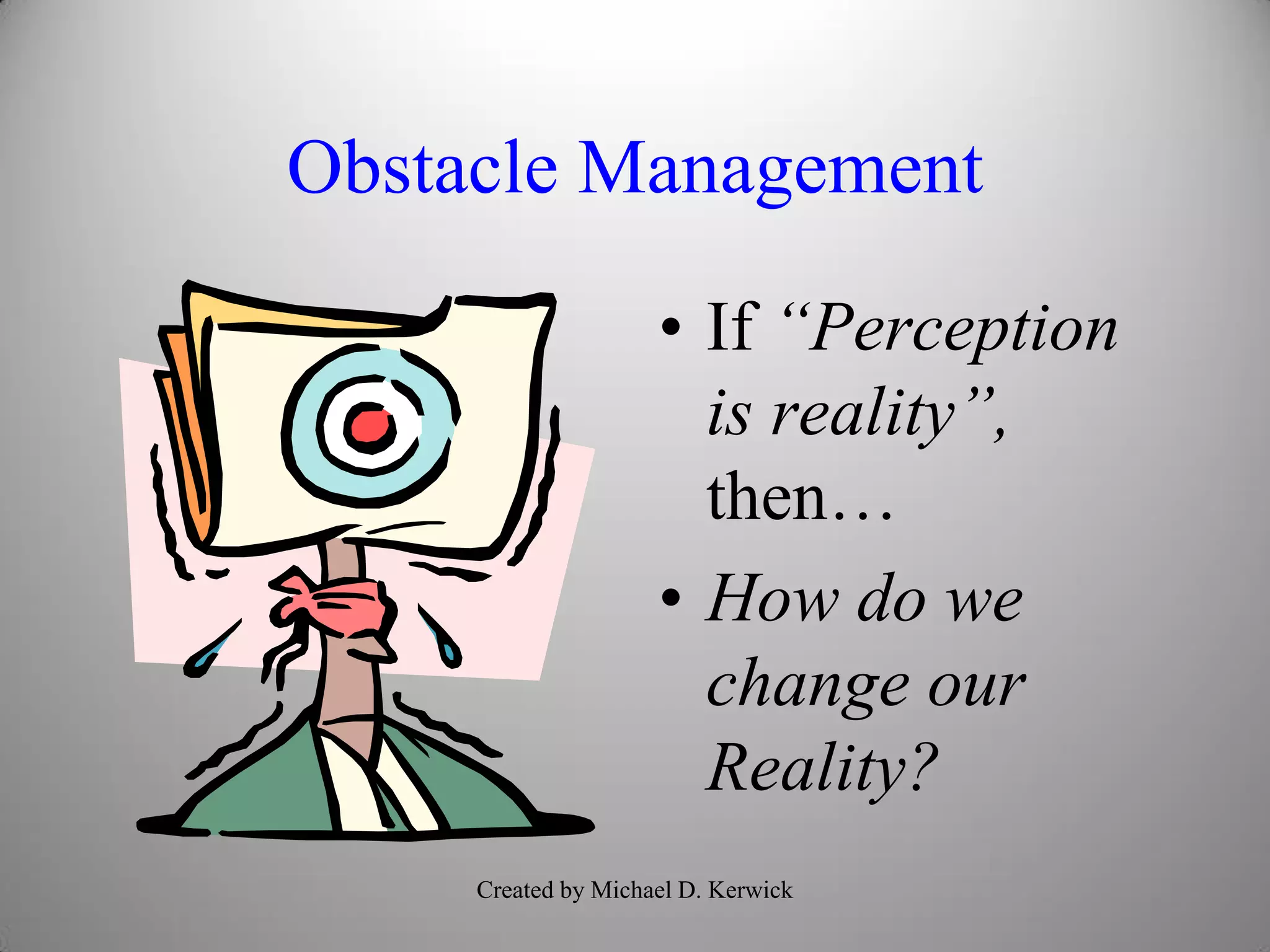 Overcoming Obstacles | PDF