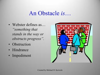 Obstacles Images