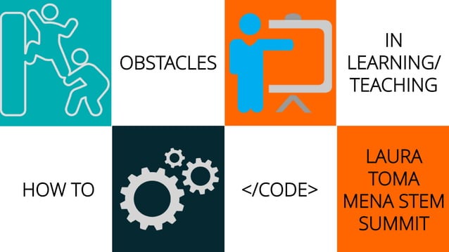 Obstacles in learning coding | PPT