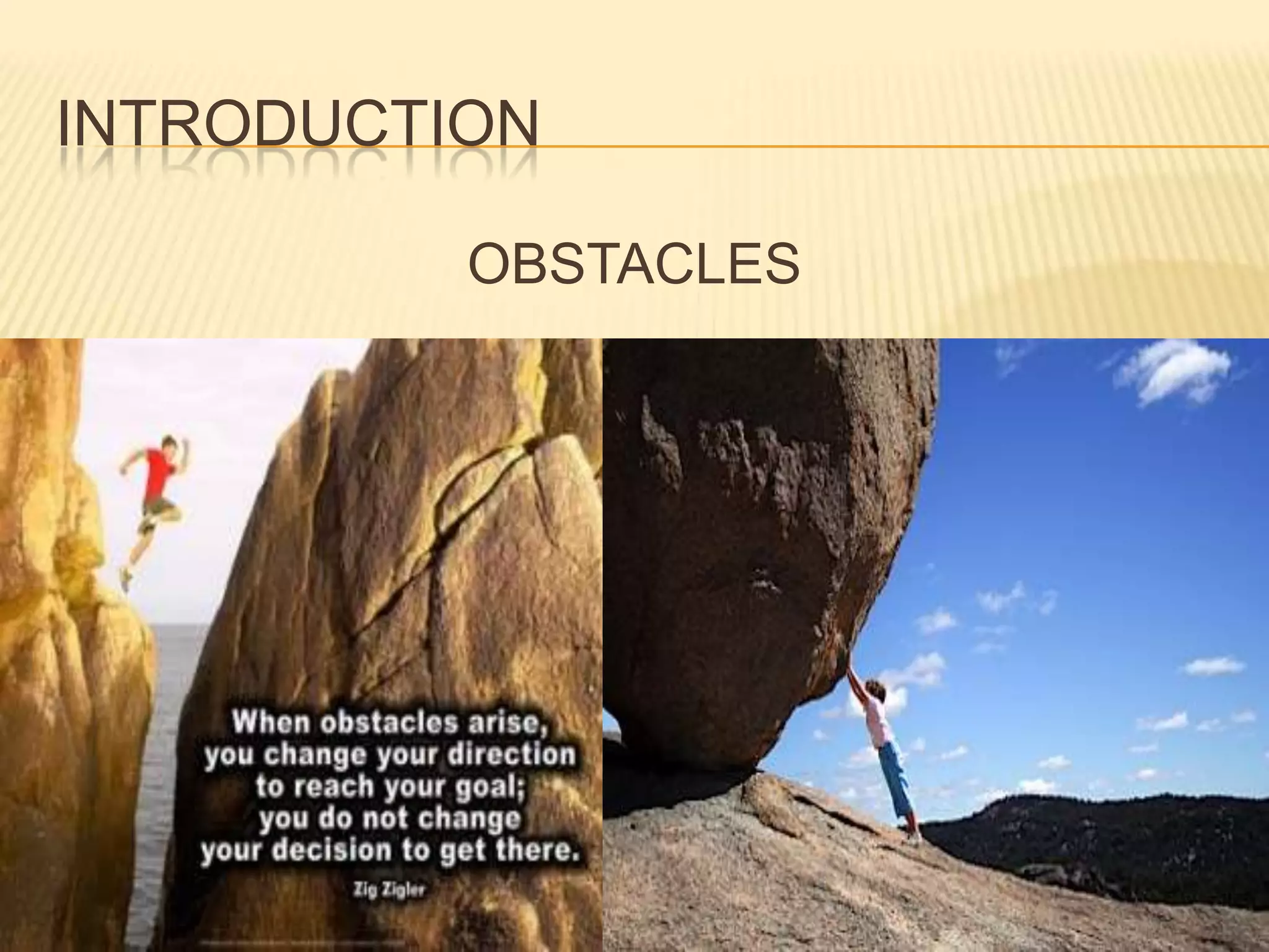 Obstacles iu abi | PPT