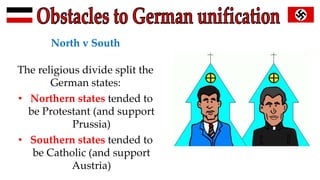 Obstacles to german unification religion | PPTX