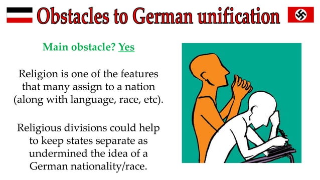 Obstacles to german unification religion | PPTX
