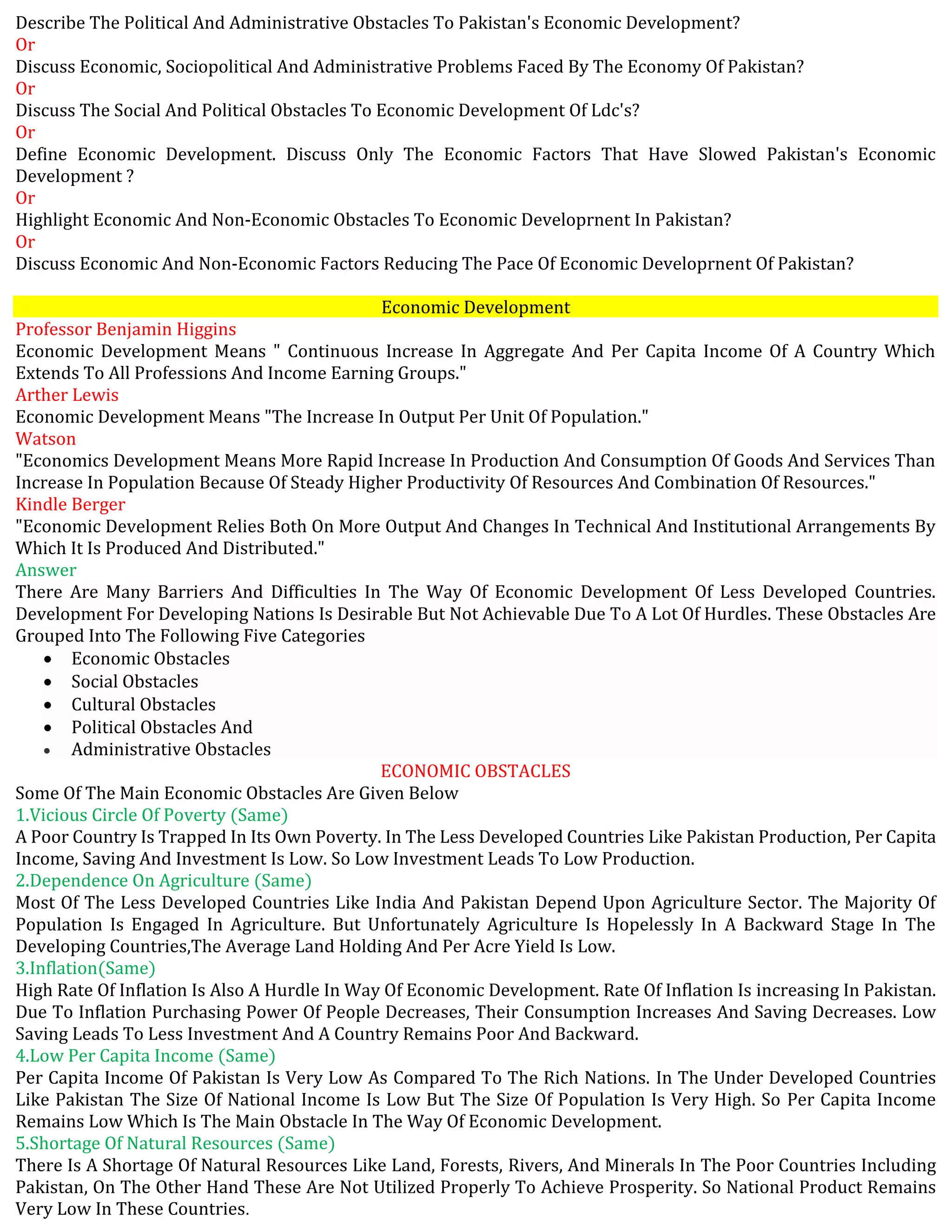 Obstacles To Pakistan .pdf