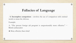 Obstacle to Clear Thinking PPT for Speech with Argumentation and Debate ...