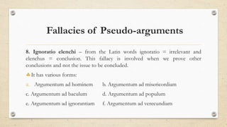 Obstacle to Clear Thinking PPT for Speech with Argumentation and Debate ...
