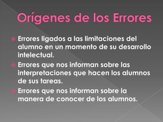 Obstáculos y errores leiva | PPTX