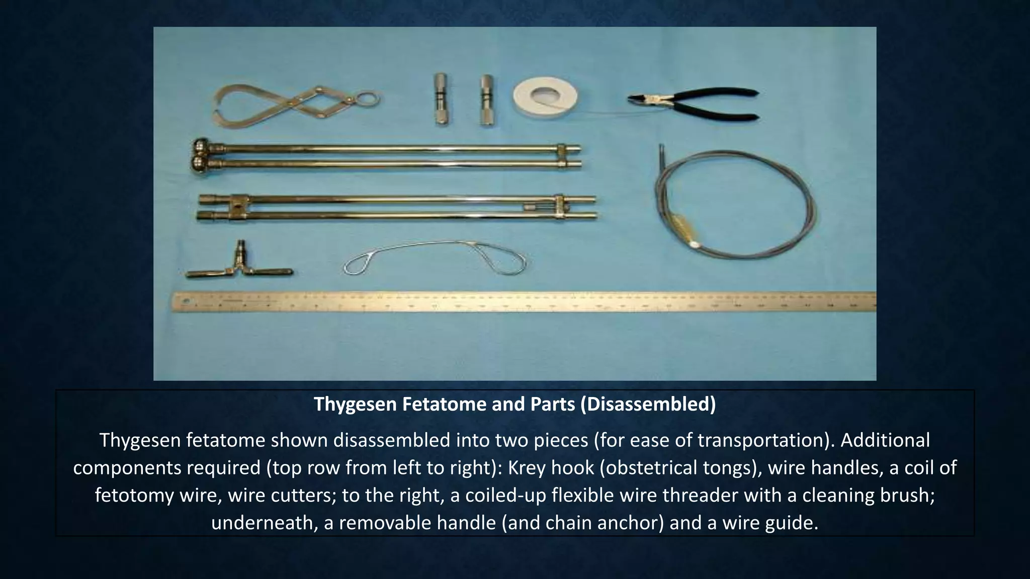 Obstectrical instruments and their uses | PPTX