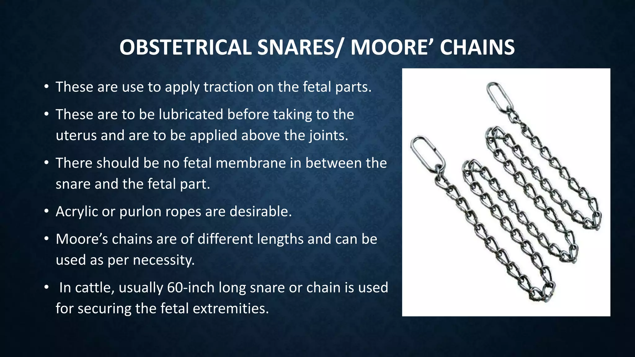 Obstectrical instruments and their uses | PPTX
