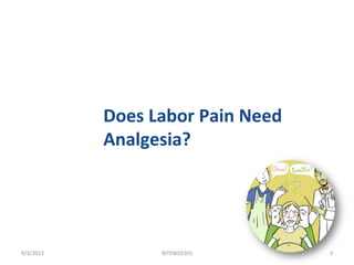 Obstetrical Anesthesia | PPT
