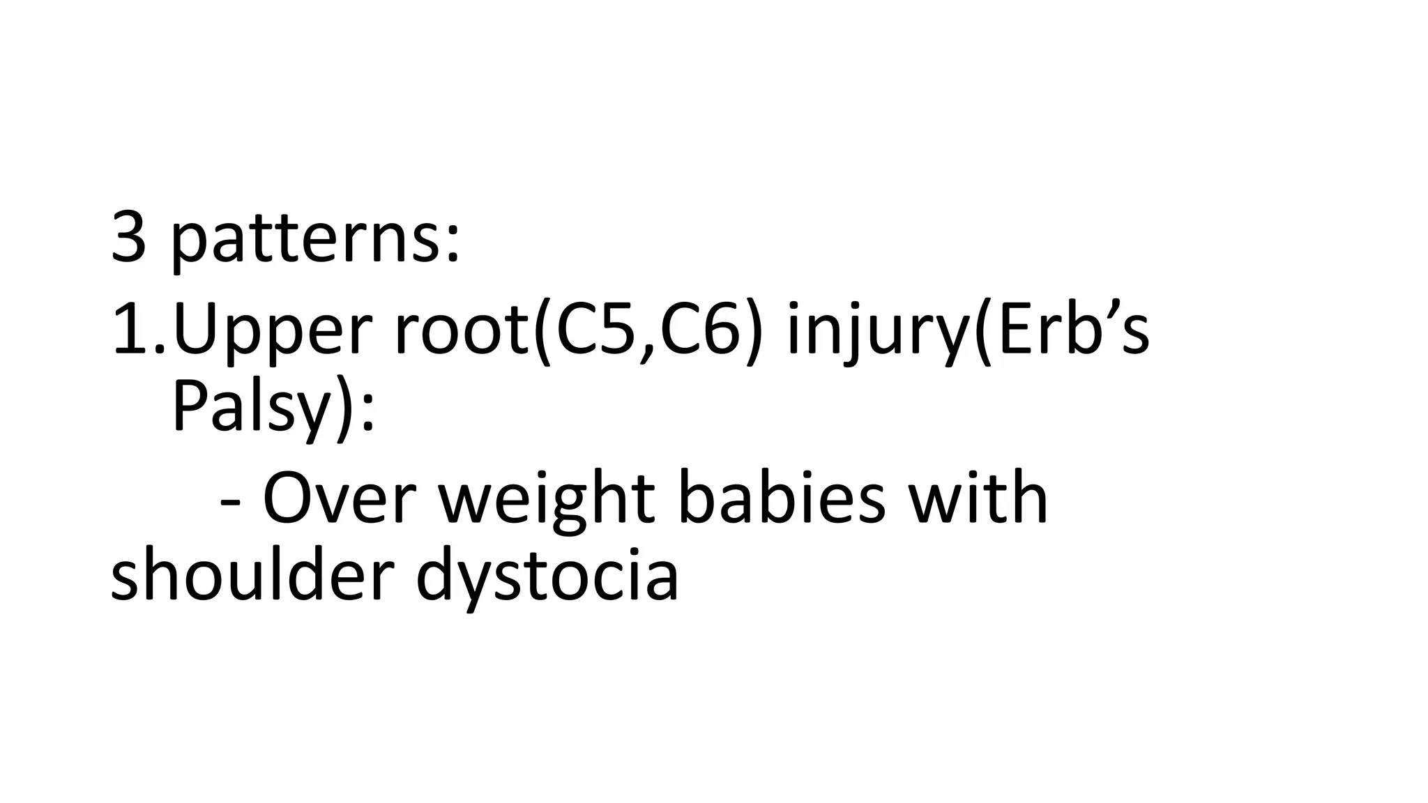 Obstetrical Brachial Plexus Palsy(OBPI).pptx