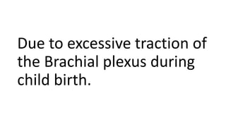 Obstetrical Brachial Plexus Palsy(OBPI).pptx