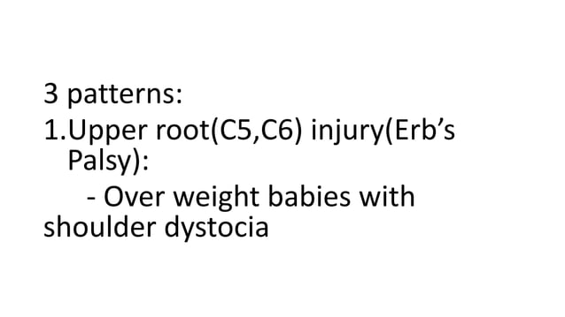 Obstetrical Brachial Plexus Palsy(OBPI).pptx