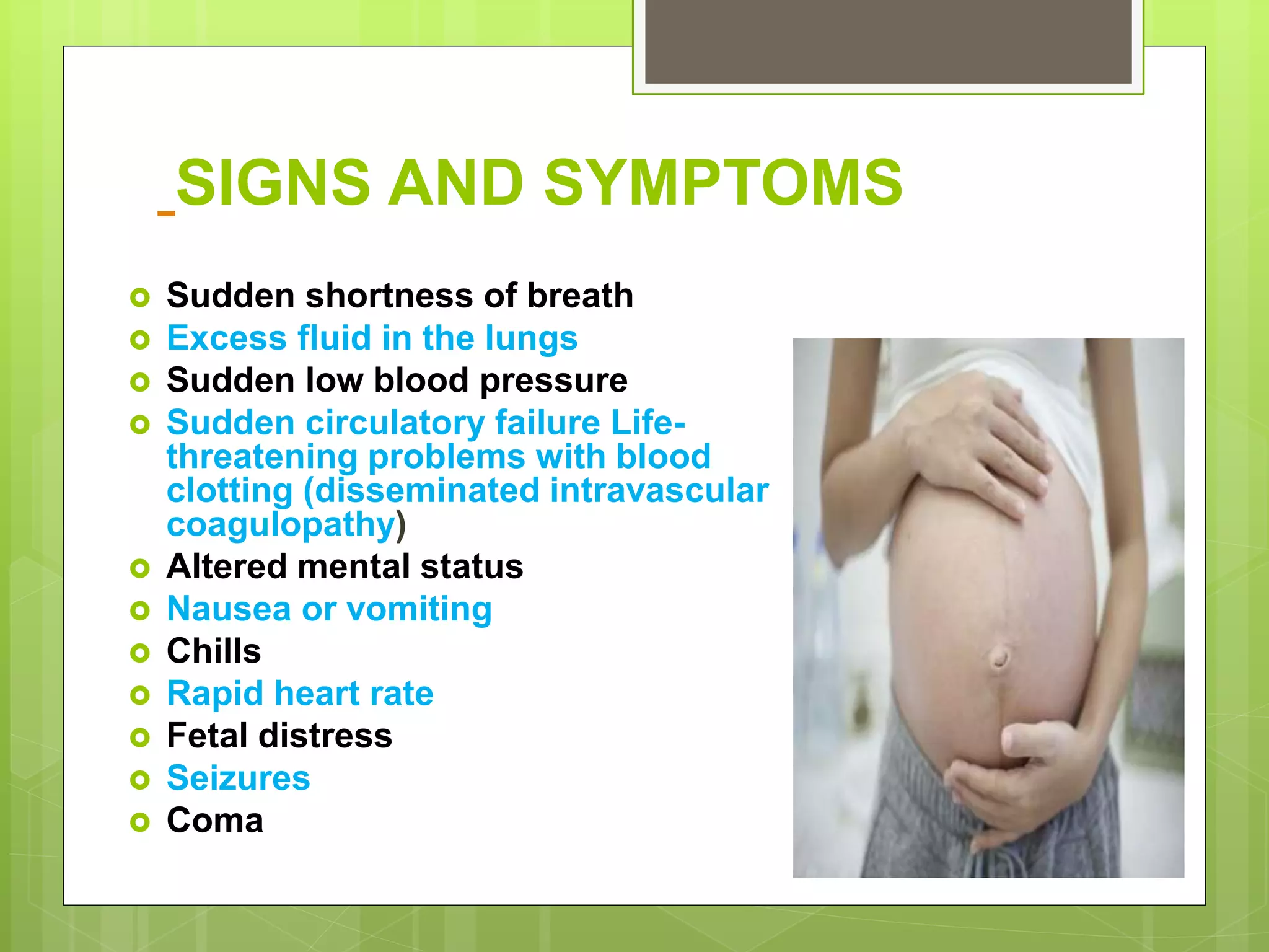 Obstetrical emergencies | PPTX